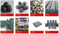 China Wear Resistant Casting Grinding Cylpebs 48 - 53HRC Forged Steel Ball for sale