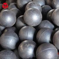 China 48HRC 55HRC Cast Iron Grinding Balls 160mm Ball Mill Media for sale