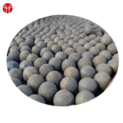China High Manganese Mill Grinding Media 30mm Forged Steel Ball High Carbon for sale