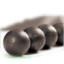 China 58HRC - 65HRC Ball Mill Grinding Media Wear Resistant Ball Mill Fine for sale
