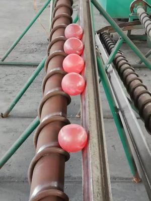 China 45HRC 55HRC Ball Mill Grinding Media , Forging Iron Grinding Balls Large Diameter for sale