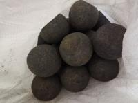 China 20 - 60mm Hot Rolled Grinding Steel Balls Carbon Material For Zinc Ore for sale