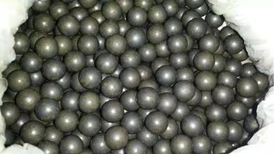 China Ball Mill Wear Resistant Forged Grinding Steel Balls Round Without Breaking for sale