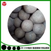 China 80mm 100mm 125mm Forged Grinding Balls For Ball Mill Gold Mine /Copper Mine for sale
