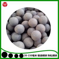China 80mm 100mm 125mm Forged Grinding Balls For Ball Mill Gold Mine /Copper Mine for sale