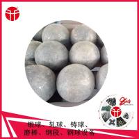 China 100mm Special Steel Forged Grinding Media Steel Ball Low Breakage B2 for sale