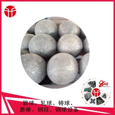 China 100mm Special Steel Forged Grinding Media Steel Ball Low Breakage B2 for sale