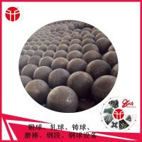 China 100mm Special Steel Forged Grinding Media Steel Ball Low Breakage B2 for sale