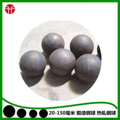 China 1.25 Inch Hot Rolling Grinding Media Steel Balls For Copper Mine High Hardness for sale