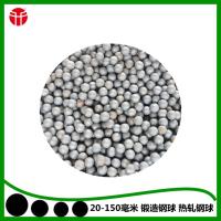 China 1.25 Inch Hot Rolling Grinding Media Steel Balls For Copper Mine High Hardness for sale