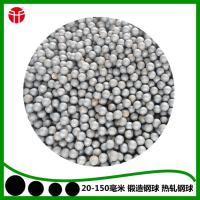 China 1.25 Inch Hot Rolling Grinding Media Steel Balls For Copper Mine High Hardness for sale