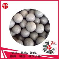 China High Hardness Ball Mill Grinding Media Steel Ball ISO 80-150mm for sale