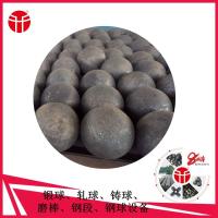 China High Hardness Ball Mill Grinding Media Steel Ball ISO 80-150mm for sale