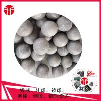 China High Hardness Ball Mill Grinding Media Steel Ball ISO 80-150mm for sale
