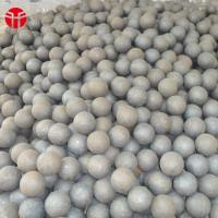 China Heat Treated Steel Grinding Ball Cylindrical Shape For Optimum Performance for sale
