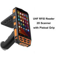 China 5.0 Inch 2G Wireless UHF RFID Reader , CE Long Range RFID Scanner for sale