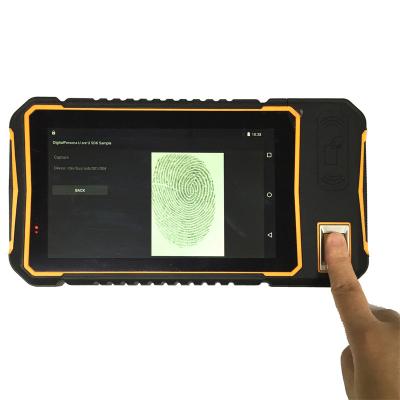 China 10000mAh 1024x600 Android 7.0 Tablet PC Barcode Scanner RFID Reader for sale