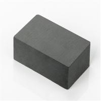 China Golden Round Ferrite Ring Magnet With Holes Axial/Radial Magnetization Direction for sale