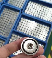 China Strong Pulling Force N38 N52 Neodymium Pot Magnets with Straight Counter Sunk Cup Shape for sale