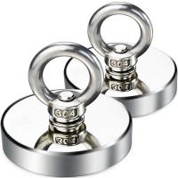 China Discover the Power of NdFeB Grade Pot/Cup Shape Fishing Magnets for Search Needs for sale