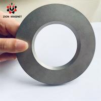 China Customized SmCo Ring Round Square Magnet with Radial Oriented Magnetization Direction for sale