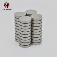 China High Temperature Resistant Disc Round SmCo Magnet with ISO9001 2008 Certification for sale