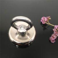 China 150kg Pulling Force Neodymium Magnets Pot Magnet Fishing Detector with Zinc Coating for sale