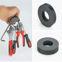 China ISO9001 2008 Certified Isotropic Ferrite Magnet Ring for Industrial Applications for sale