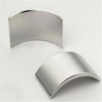 China Nickel-cu-nickel Coated Powerful NdFeB Half Round Magnet Manufacturers for Industrial for sale