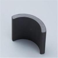 China Nickel-cu-nickel Coated Powerful NdFeB Half Round Magnet Manufacturers for Industrial for sale