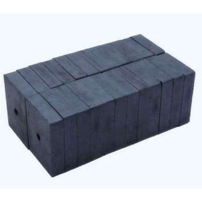 China Unique Design Rectangle Ferrite Magnets with Hole Customized and ISO9001 2008 Certified for sale
