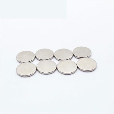 China 80 Degree Max Working Temperature N35 N42 N50 N52 NdFeB Disc Magnet for Industrial for sale