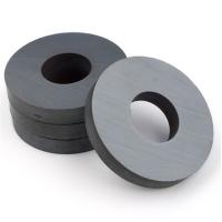 China 2022 Style Customized Industrial Magnets Superior Ferrite Ring Magnets for Speakers for sale