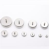 China Rare Earth Neodymium Disc Magnet with External Thread Pot Magnet Industrial Magnet for sale
