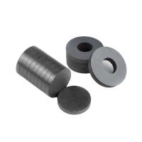 China Professional Performance Y30 Disc Permanent Ferrite Magnet with Zinc Coating for sale