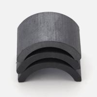 China Customized Y30 Y35 Arc Ferrite Magnets For Motor with and ISO9001 2008 Certification for sale