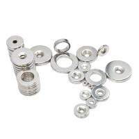 China Customized Acceptable N35 Silver Neodymium Annular Magnet for Your Plan for sale
