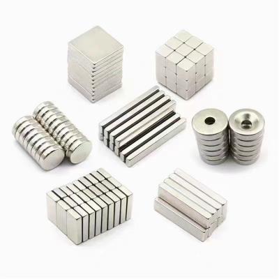 China NdFeB Grade N55 N52 N38 Neodymium Magnet with Through Thickness Magnetization Direction for sale