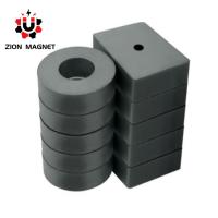 China Ferrite Magnets Y35 Y40 Y30 Grade C1 to C11 HF for Speaker and Industrial Applications for sale