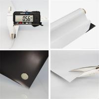 China Customized Size Shape Isotropic Flexible Rubber Magnetic Vinyl Sheet Magnet Strip Roll for Industrial for sale