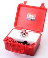 China Double Sides Magnet Fishing Kit with Case 280KG Pull Force and Welding Assistance for sale
