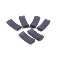 China Cutting Custom Y35 Ceramic Ferrite Magnet Bar Ring Block Disc Arc with and Customization for sale