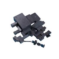 China Cutting Custom Y35 Ceramic Ferrite Magnet Bar Ring Block Disc Arc with and Customization for sale