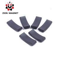 China Y30 to Y35 Grade Permanent Ferrite Arc Magnet for Motor HF C1 to C11 Competitive for sale