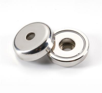 China High Temperature Resistant Disc Super Strong Fishing Neodymium Magnetic Pot Magnets for sale
