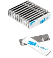 China Super Strong 3M Adhesive Magnetic Name Tag Badge ISO9001 2008 Certified for Your Plan for sale