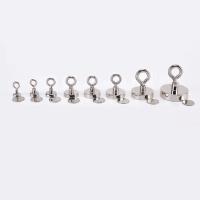 China Strength Recovery Magnetic Material N38 Neodymium Magnet Fishing Pot with Eyebolt for sale