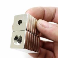 China Neodymium Magnet Custom Disc Blocks Magnetic Materials Neodium With Hole for Rotors for sale