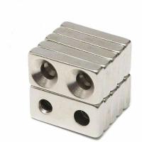 China Neodymium Magnet Custom Disc Blocks Magnetic Materials Neodium With Hole for Rotors for sale