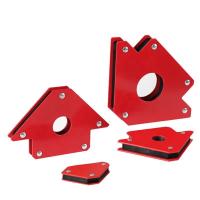 China Welding Magnet Durable Triangular Locator Magnetic Fillet Welding Bracket With Sample for sale